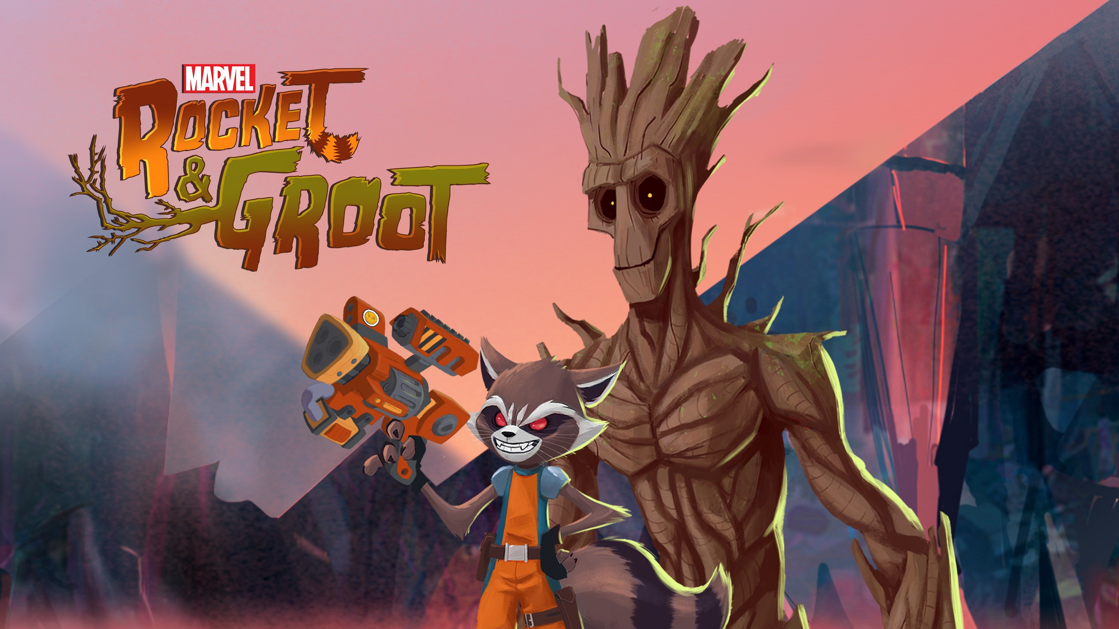 Watch Marvel's Rocket & Groot (2017) TV Series Online - Plex