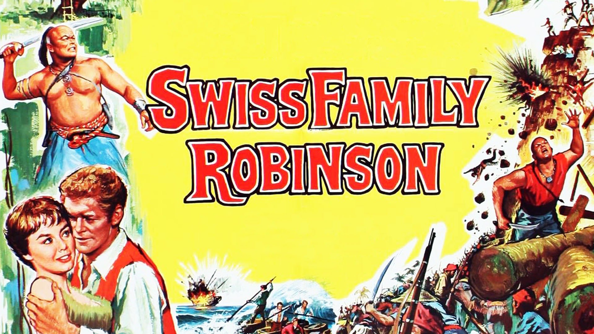 Watch Swiss Family Robinson (1960) Full Movie Online - Plex