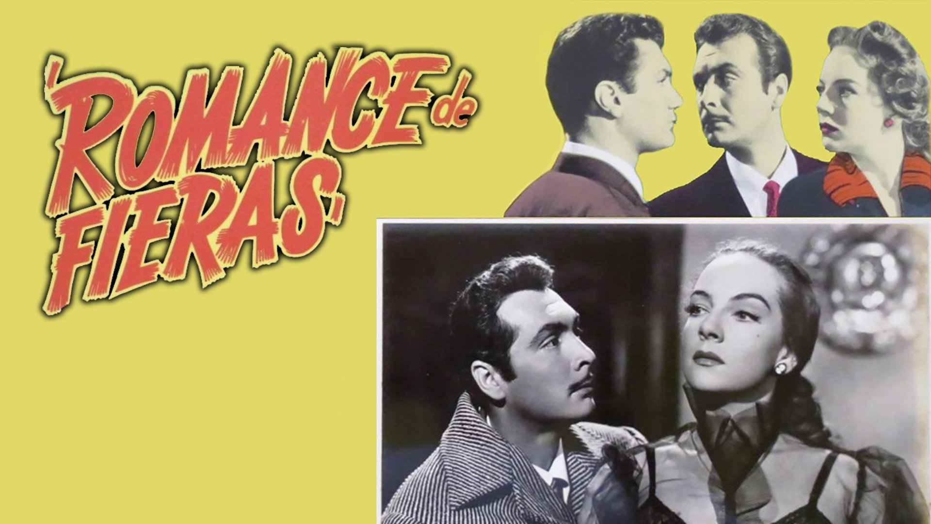 Romance de fieras (1954) - Plex