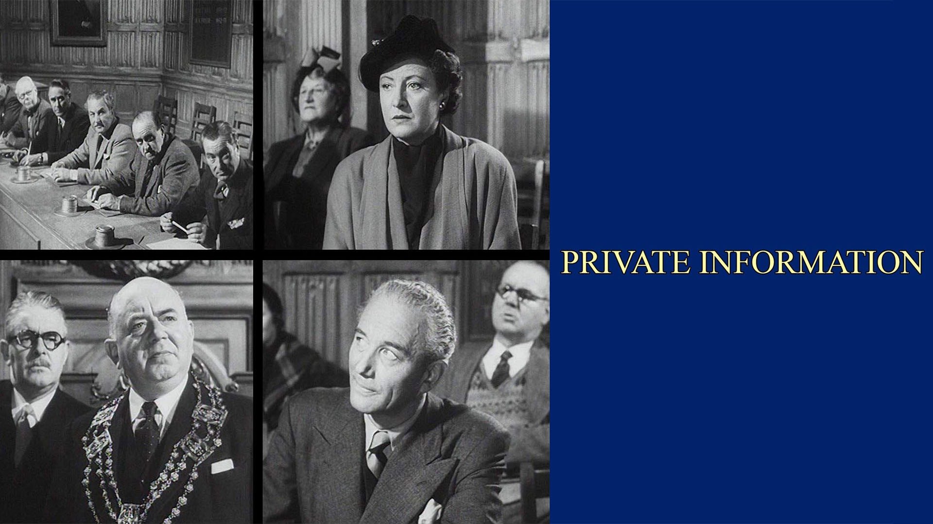 Watch Private Information (1952) Full Movie Online - Plex