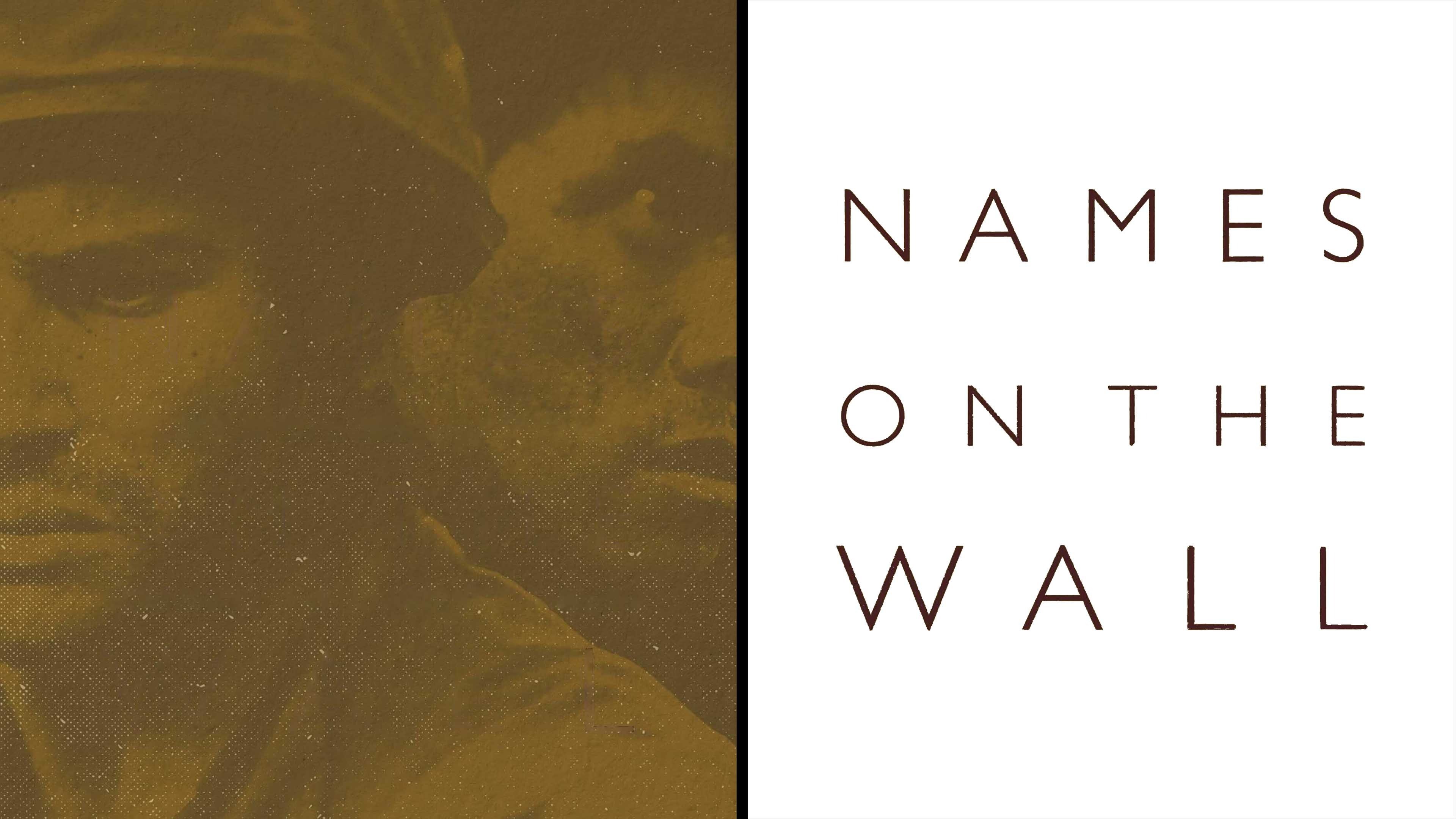 Watch Names on the Wall (2016) Full Movie Free Online - Plex